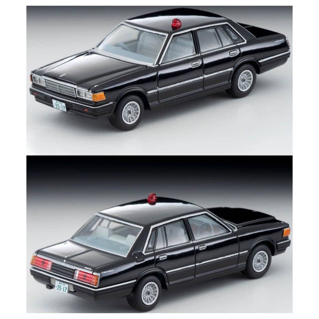 1/64 LV-N Seibu Police Vol. 26 Nissan Cedric 200E GL Masked Police Car ...