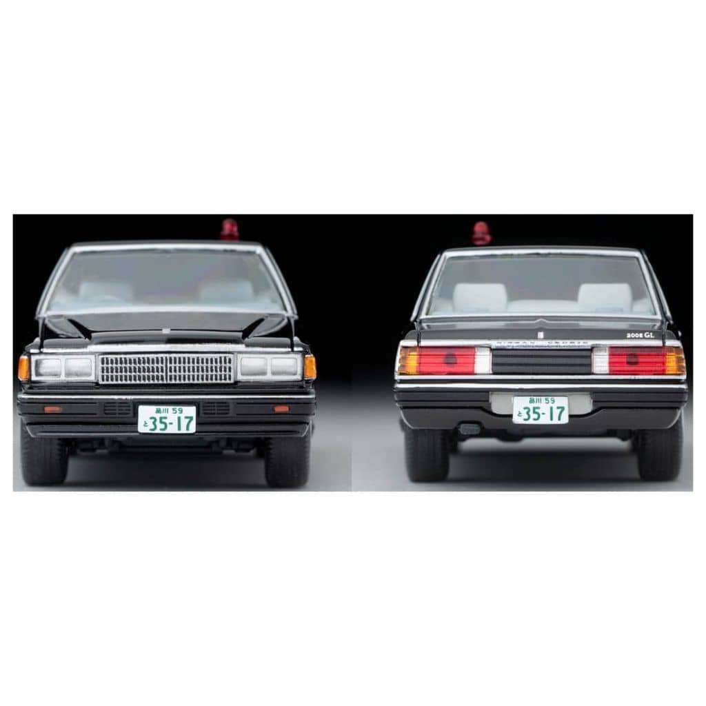 1/64 LV-N Seibu Police Vol. 26 Nissan Cedric 200E GL Masked Police Car ...