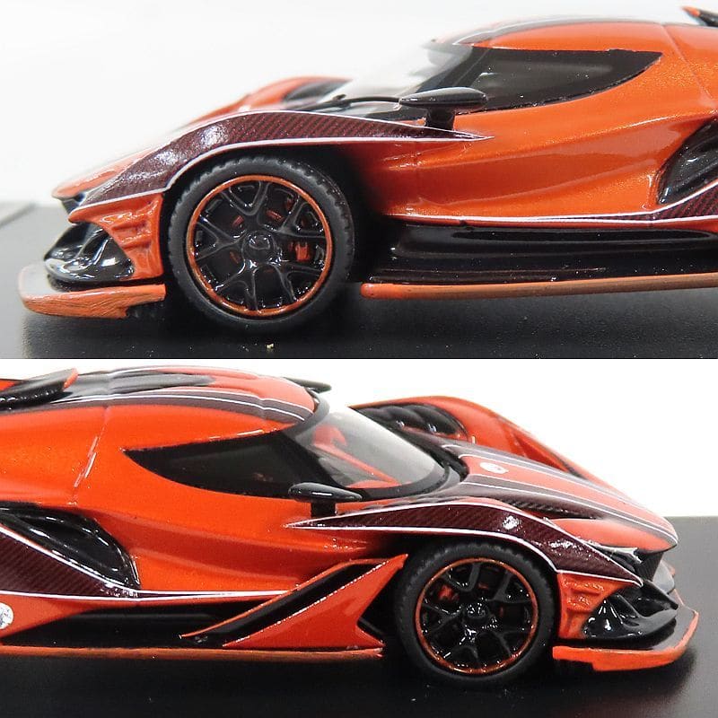 Minicar [Damaged Item] 1/64 Apollo Intensa Emozione Apollo IE (Orange ...