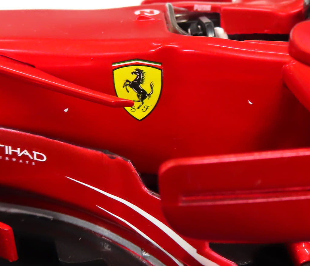 Minicar [Damaged Goods] 1/18 Ferrari SPANISH EDITION F2008 Shell #1 ...