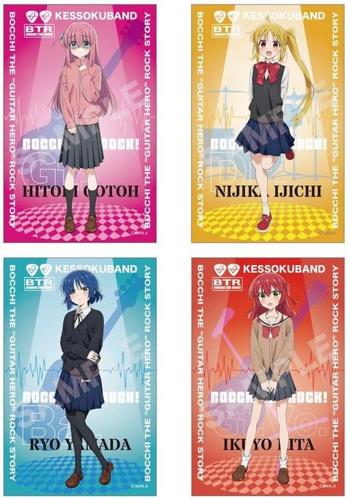 Sticker sticker [Box] Bocchi, Za Rokku! Satin Sticker - Part 1 | Goods ...