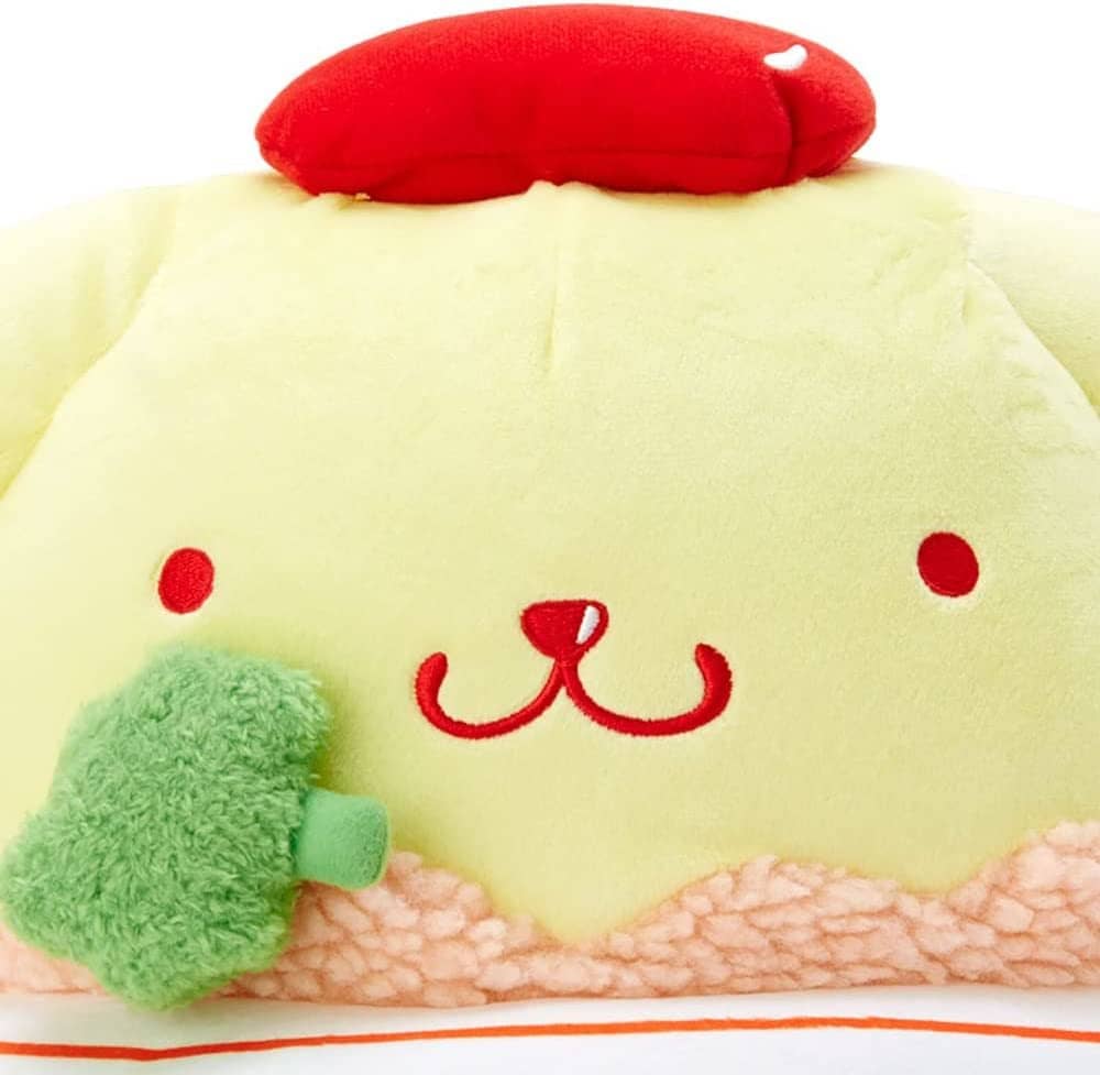 Pom Pom Purin (Omelet Rice) Die-cut Cushion "Sanrio Character Choles ...