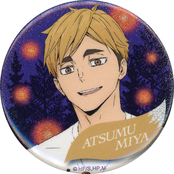 Miyaji & Miyasuke Inarizaki metal badge Set 「 Haikyu! 」 Jump Shop store ...