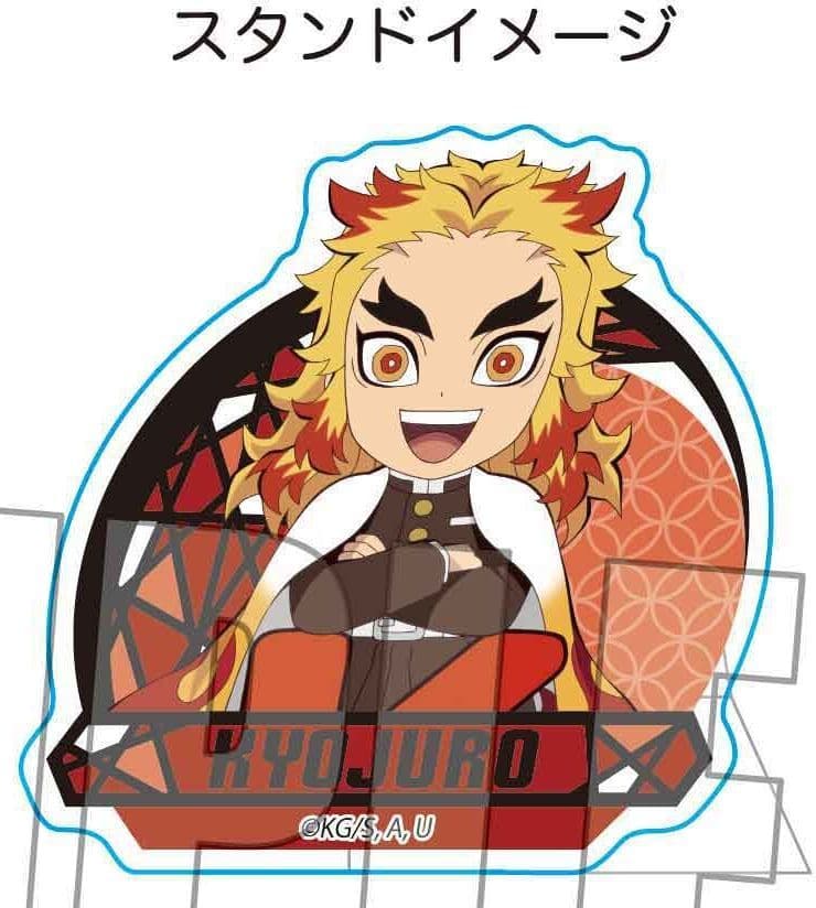 Kyojuro Rengoku (Alphabet ver.) Standard Acrylic Badge "Demon Slayer ...