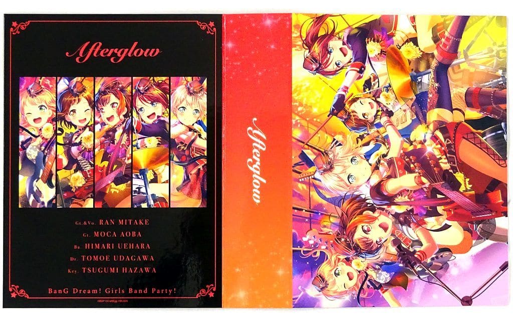 Badge Pins Afterglow Premium metal badge Holder 「 Bang Dream! Girls ...