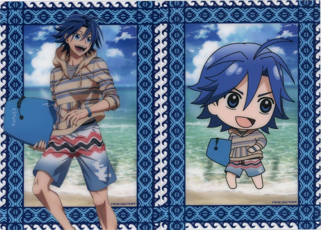 Character card Shinwa Mountain Clear Card 2-Pack Set "YOWAMUSHI PEDAL ...
