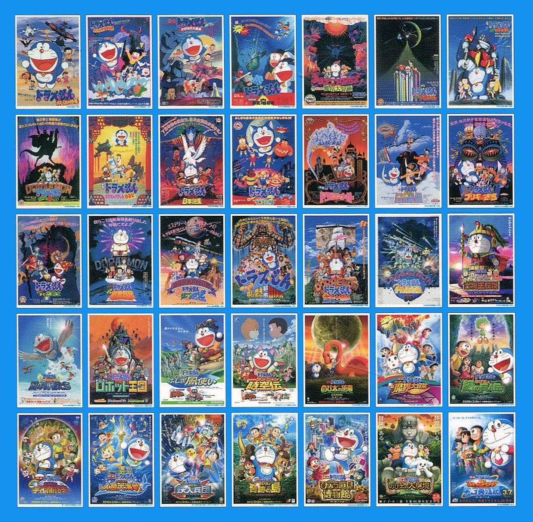 DORAEMON THE MOVIE 35 th ANNIVERSARY postcard book "Doraemon" | Goods ...
