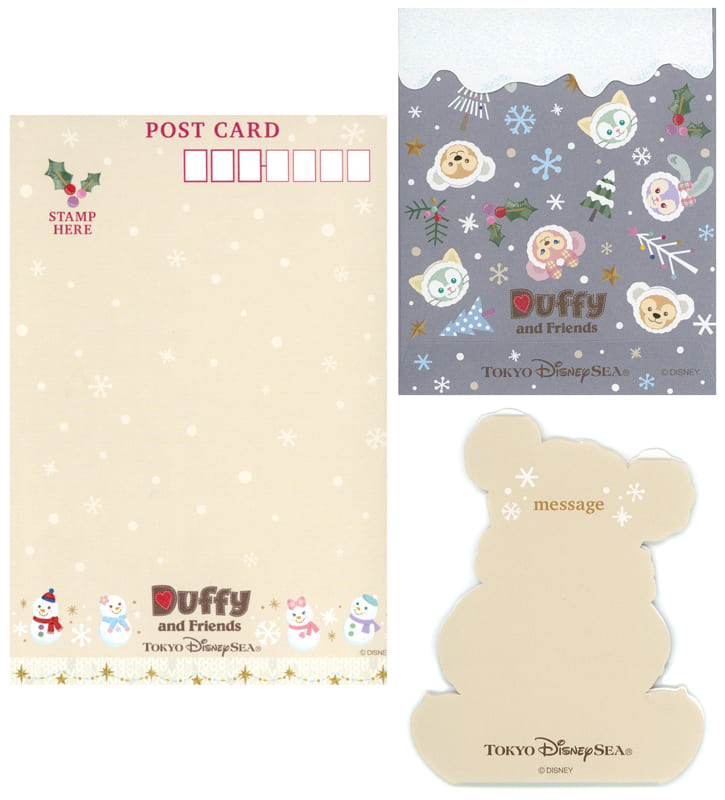 Postcard Group (Duffy & Friends winter holiday) Postcard (with greeting ...