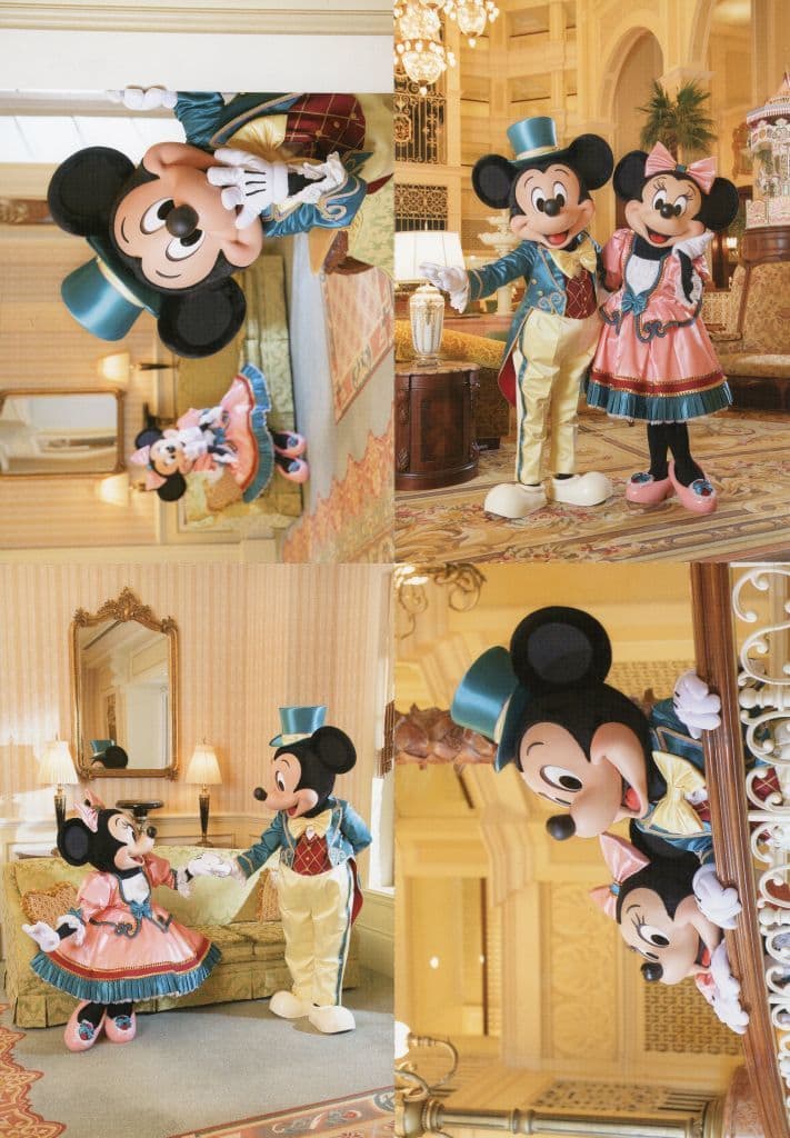 Mickey Mouse & Minnie Mouse Tokyo Disneyland Hotel 15th Postcard ...