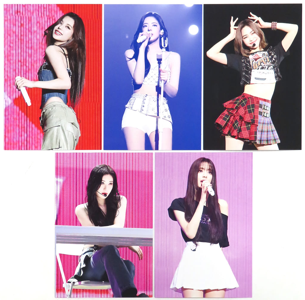 Postcard ITZY Solo Postcard (5-pack set) "Blu-ray/DVD ITZY THE 1st ...