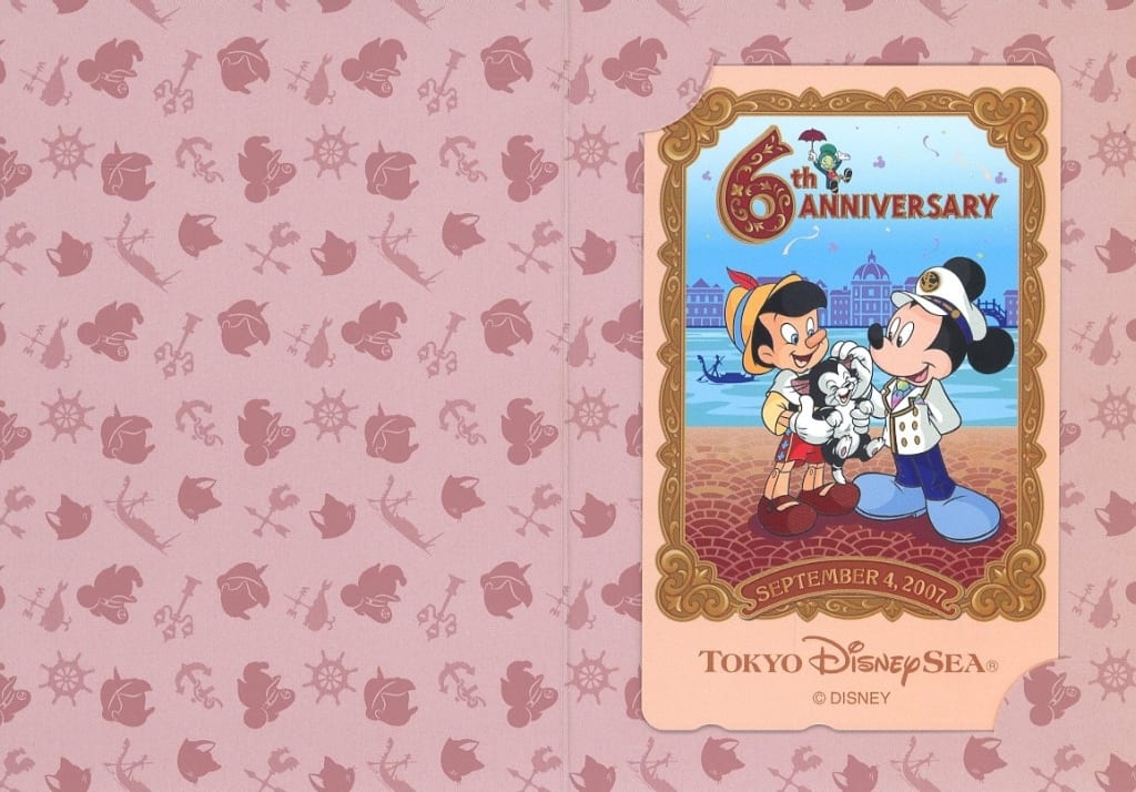 Pinocchio / Figaro / Mickey Mouse / 4 people in total "Tokyo DisneySea ...