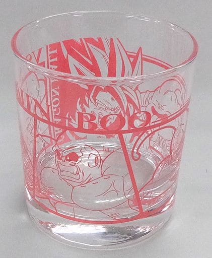 Majin Buu & Son Goku : Saikyō rock glass 「 Ichiban KUJI Dragon Ball ...