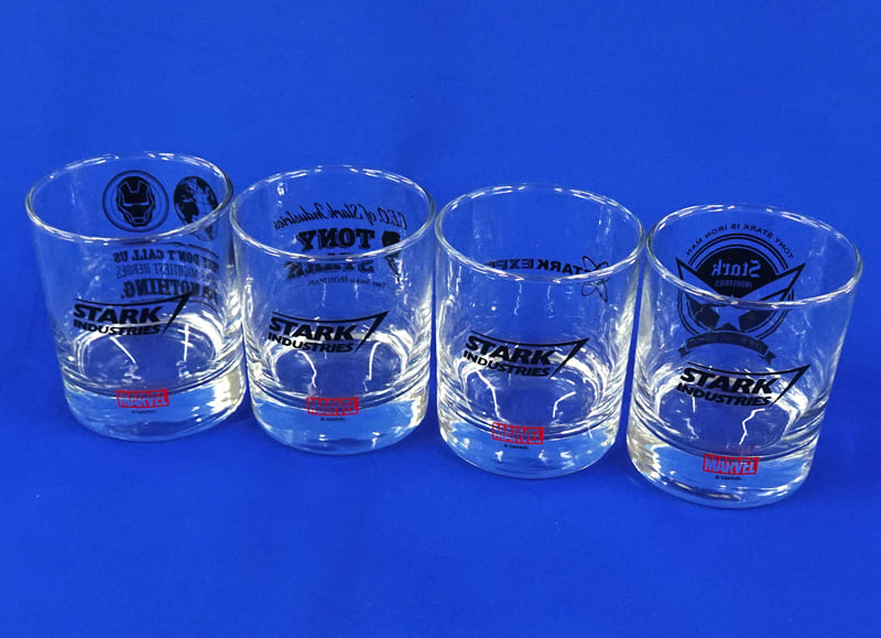 Glass Stark Industries QUOTE COLLECTION SET B Glass Set (4-piece Set ...
