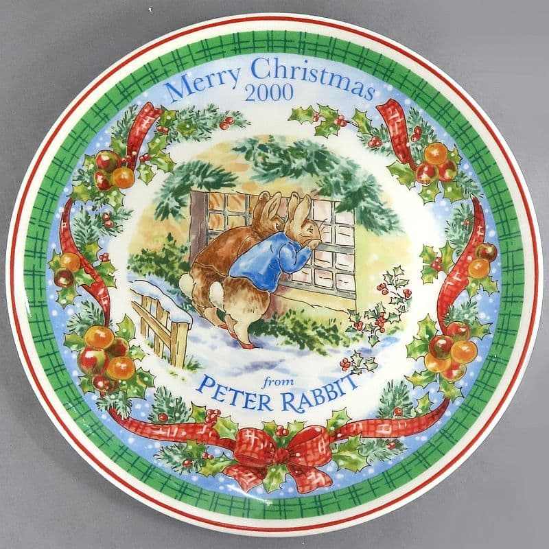Peter Rabbit Christmas Plate (2000)' Peter Rabbit' | Goods ...