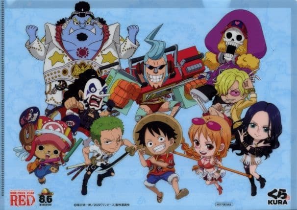 Clear file Set (Luffy & Nami & Chopper / Deformed) original clear file ...
