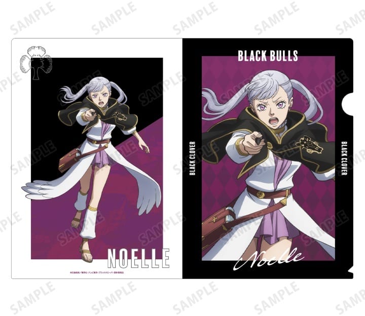 Noel Silva A4 plastic trasparent file folder "Black Clover" | Goods ...