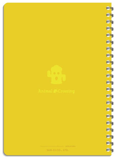 Notebook / notepad Character A5 ring note "Animal Crossing" | Goods ...