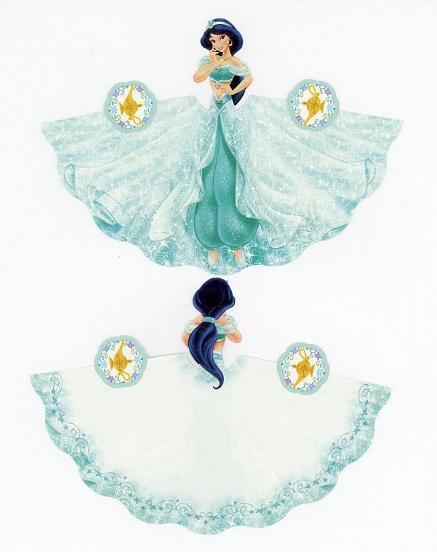 Notebook / notepad Jasmine Dress Memo 「 Aladdin 」 Limited to Tokyo ...