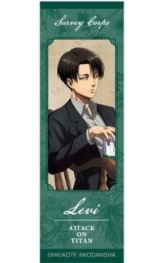[New] Captain Levi (Tea Time ver.) Illustration ballpoint pen "Attack ...
