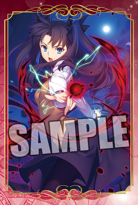 Clear file Gando (Rin Tohsaka) 「 Fate/Grand Order Trading mini clear ...