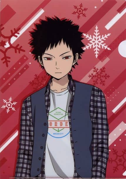 Kazama Souya A4 Clear File Set (piece set) "WORLD TRIGGER Cafe ...