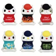 駿河屋 - 全6種セット 「Hey!kumaT カプセルトイ版」（トレーディングフィギュア）
